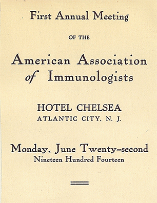 The American Association of Immunologists - IMMUNOLOGY 2016™: The 100th ...