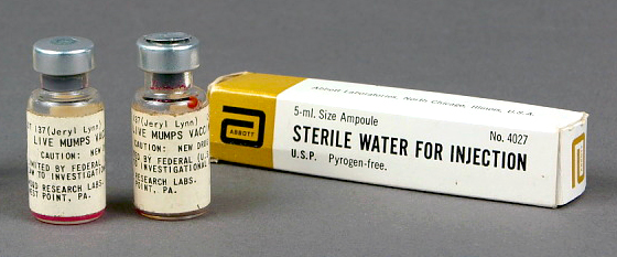 The American Association of Immunologists - Jeryl Lynn Mumps Virus Canister